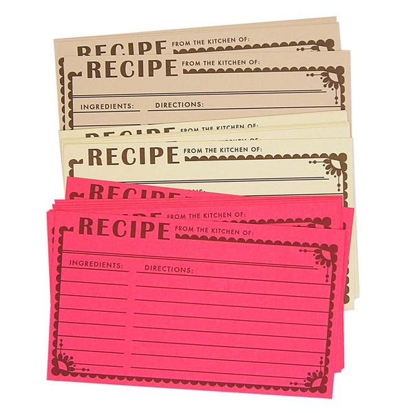 Regional Assembly of Text - Recipe Cards | The FARM