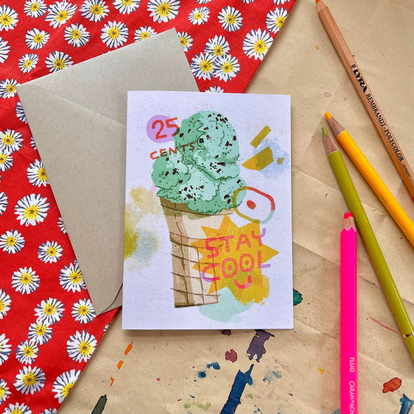 Maddy Young - Stay Cool Ice Cream Card | The FARM