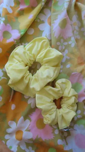 Evergreen Goods - Butter Yellow Scrunchie (Multiple Sizes!) | The FARM