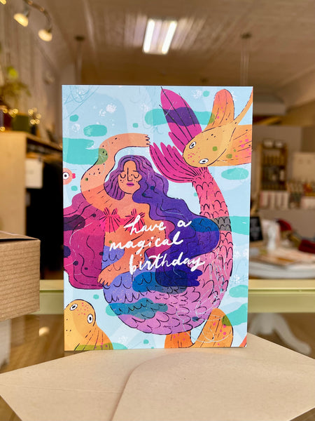 Maddy Young - Mermaid Birthday Card | The FARM
